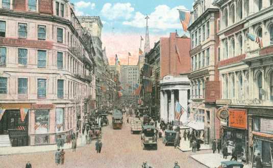 Sumner Street in 1904. : r/boston